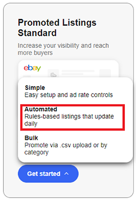 【Promoted Listings Standard】eBayマーケティングツール